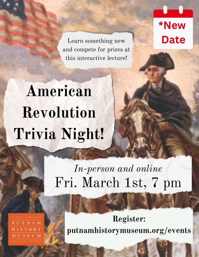 American Revolution Trivia Night – Putnam History Museum
